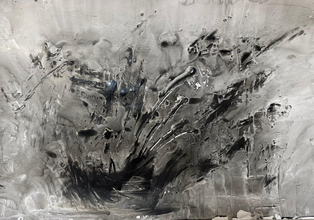 Nino Tolomashvili, 39, 2025, Acrilico su carta in vendita su Pamono