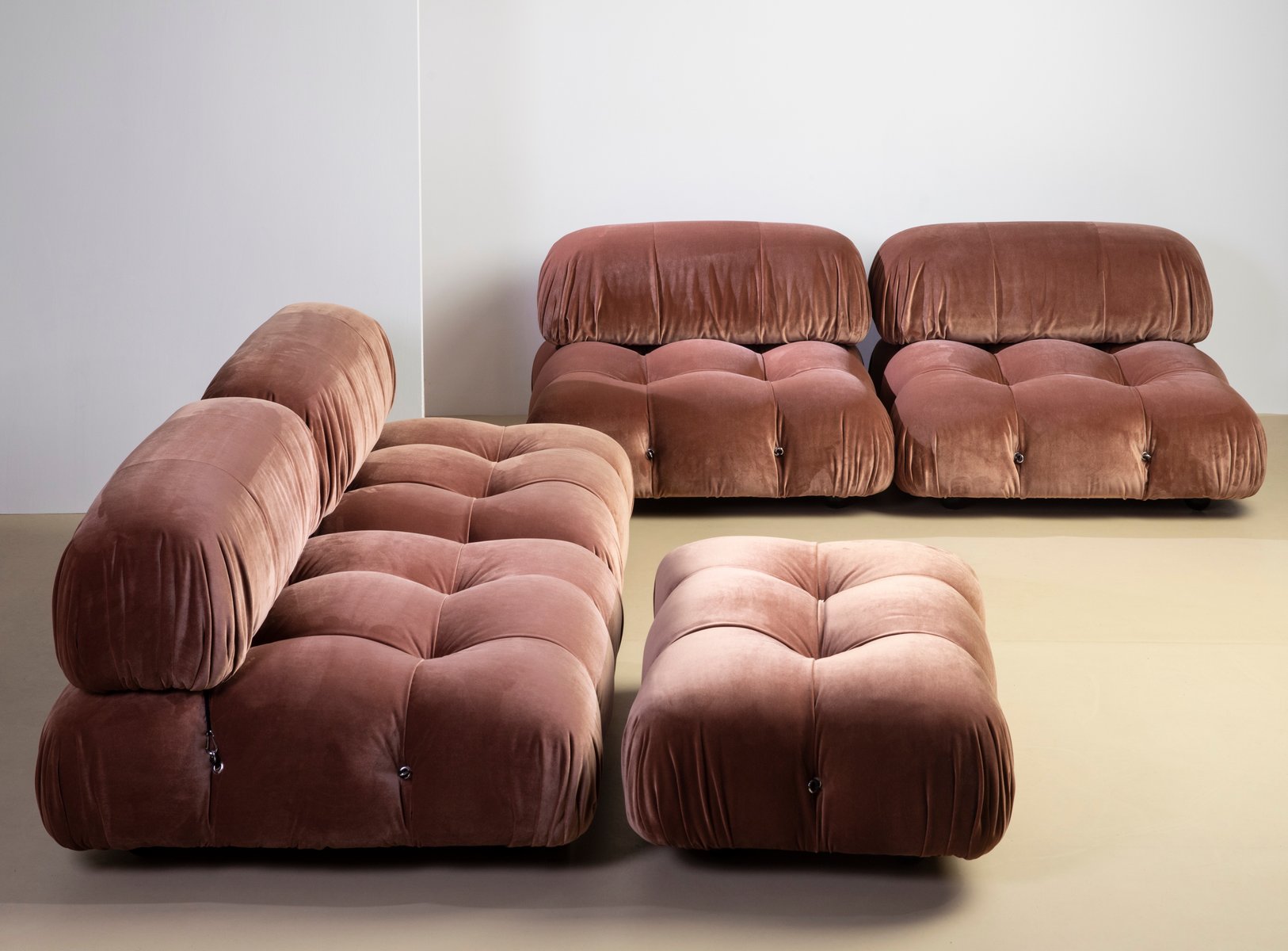 Canapé Camaleonda par Mario Bellini pour C&B Italia, 1970s, Set de 5 en ...