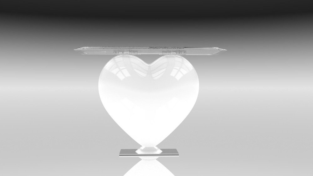 Eliana Arctic White Console Table from Eje-Design for sale at Pamono