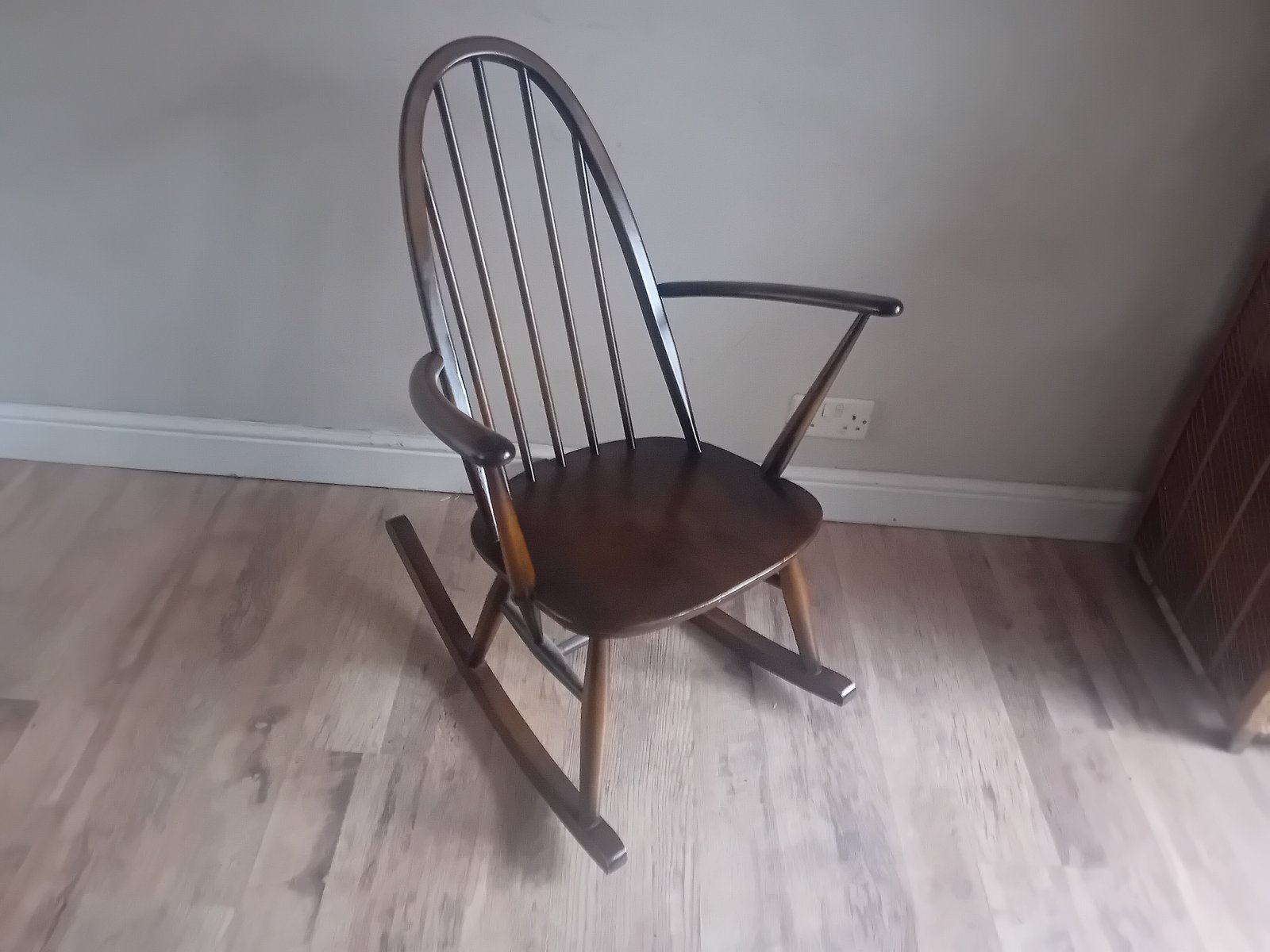 Vintage Quaker Rocking Chair from Ercol, 1960s for sale at Pamono