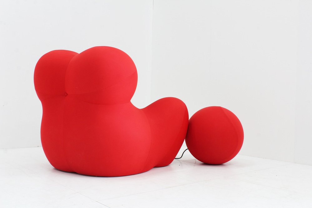 La Mamma Up5 Lounge Chair with Ottoman by Gaetano Pesce for B&B Italia ...