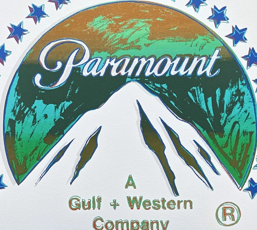 After Andy Warhol, Paramount White-Green, 1980s, Print for sale at Pamono