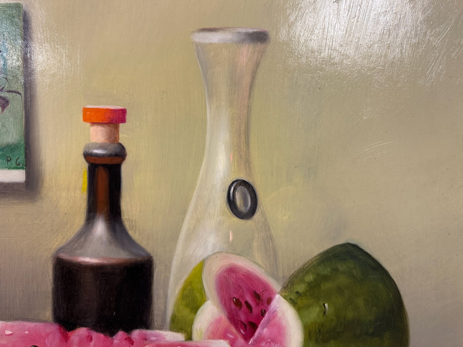 Proferio Grossi, Still Life with Watermelons, 1997, Oil on Canvas for ...
