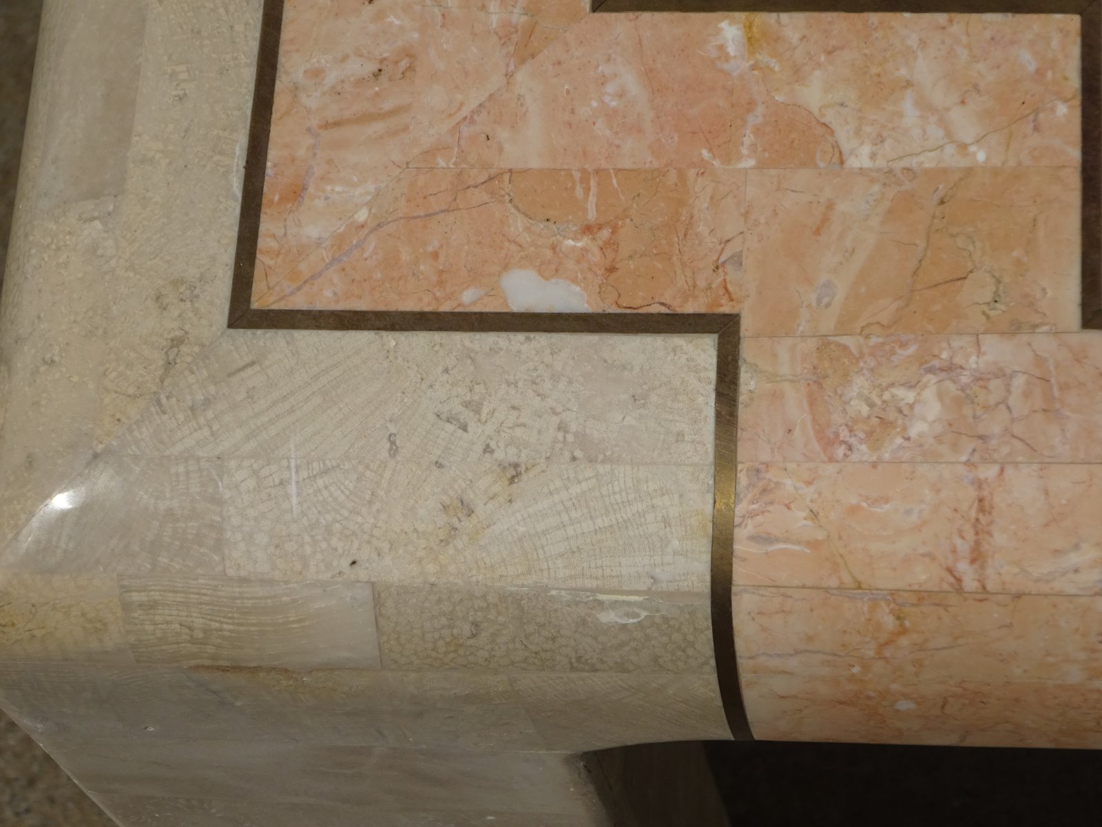 Stone Marquetry Living Room Table, 1950s for sale at Pamono