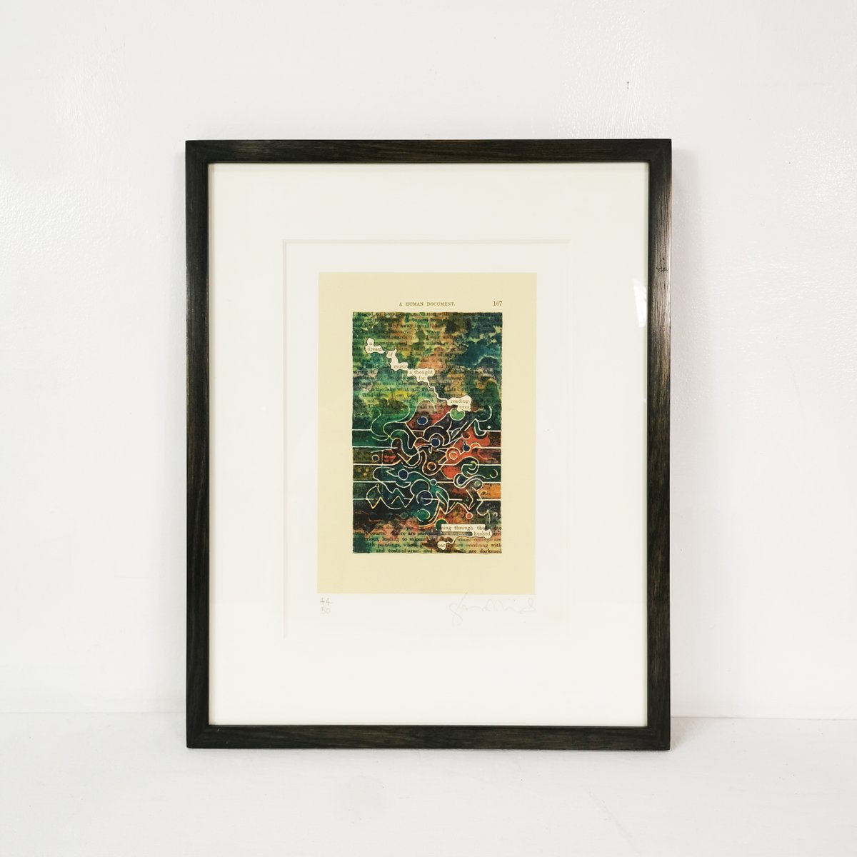 Tom Phillips, A Humument, 1970s, Lithograph for sale at Pamono