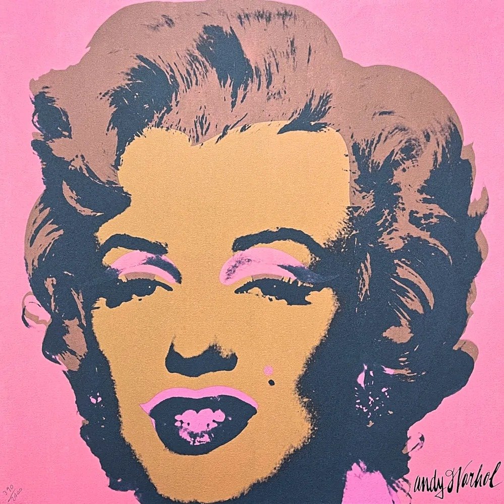 After Andy Warhol, Marilyn Monroe Deep Pink, 1980s, Print for sale at ...