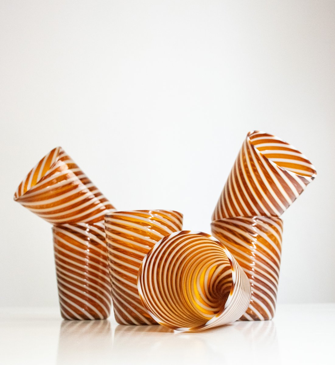 Murano Tequila Gläser von Mariana Iskra für Ribes Studio, 6 . Set bei ...