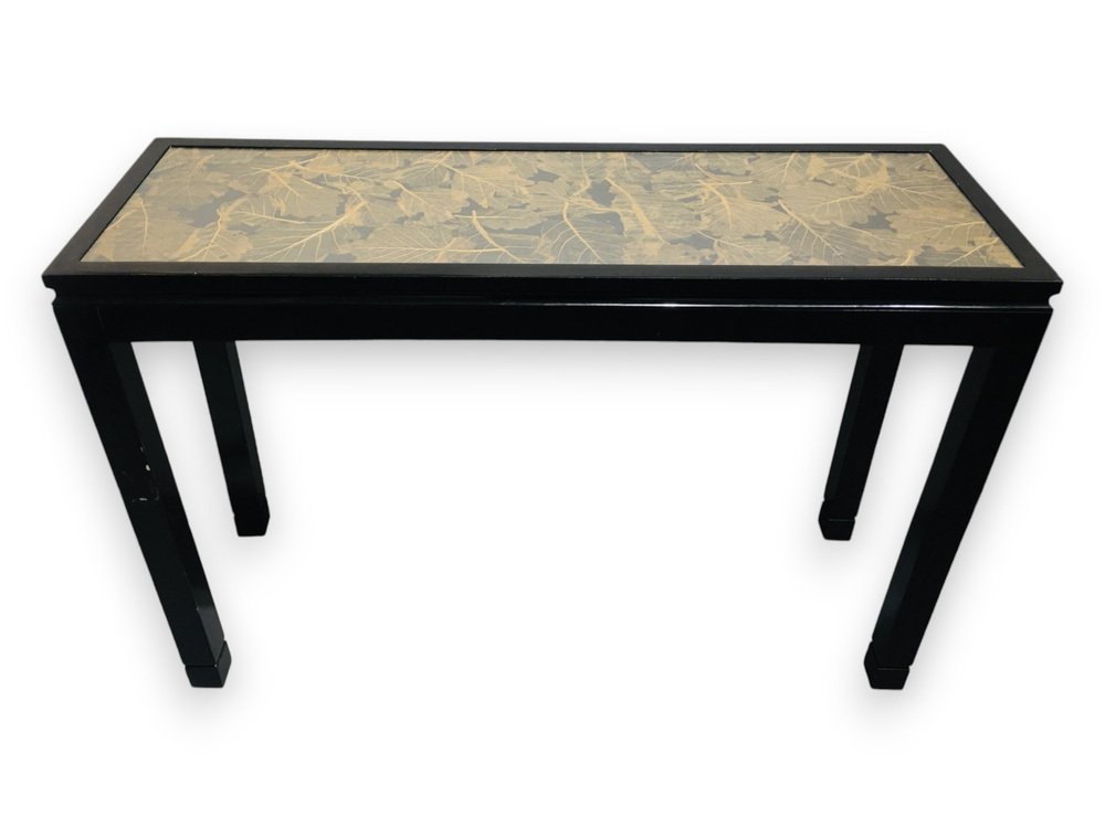 Japanese Lacquer Console Table for sale at Pamono