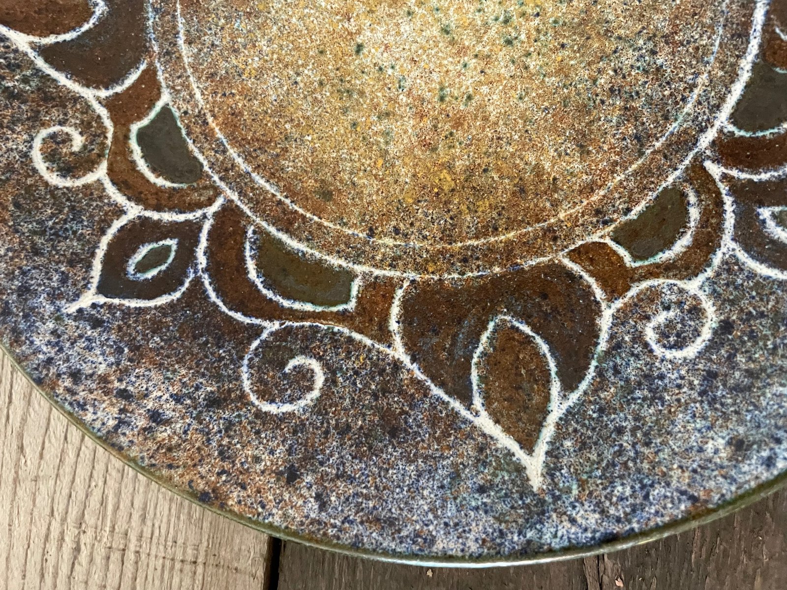 Assiette par Bernard Buffat, 1970s en vente sur Pamono