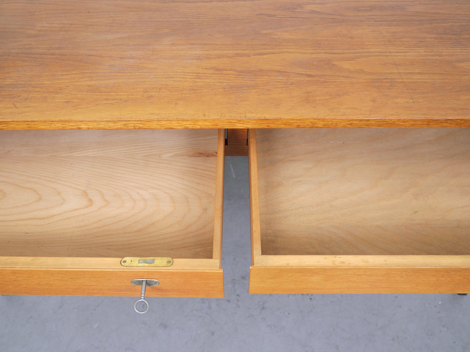 Ash Wood Workbench with Square Frame, Germany, 1960s for sale at Pamono