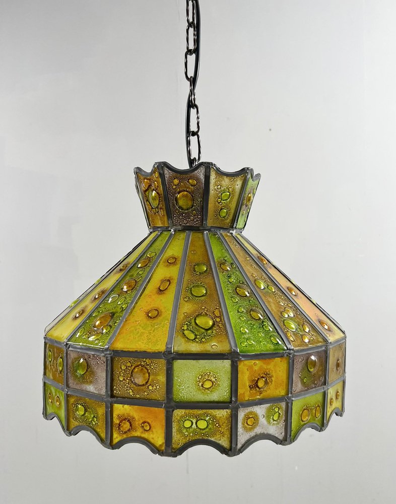 Brutalist Ceiling Lamp by Felipe Delfinger for Feders, 1970s for sale ...