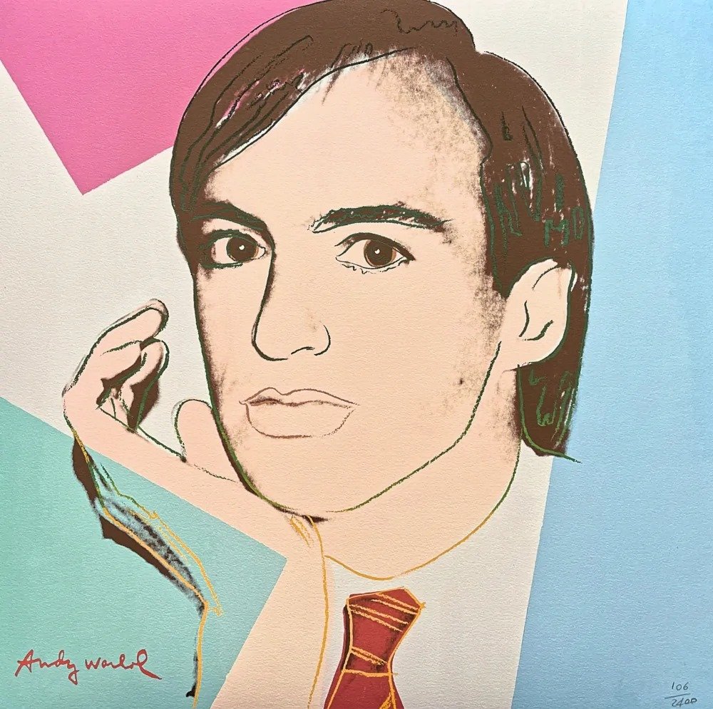After Andy Warhol, Jon Gould, 1980s, Print for sale at Pamono