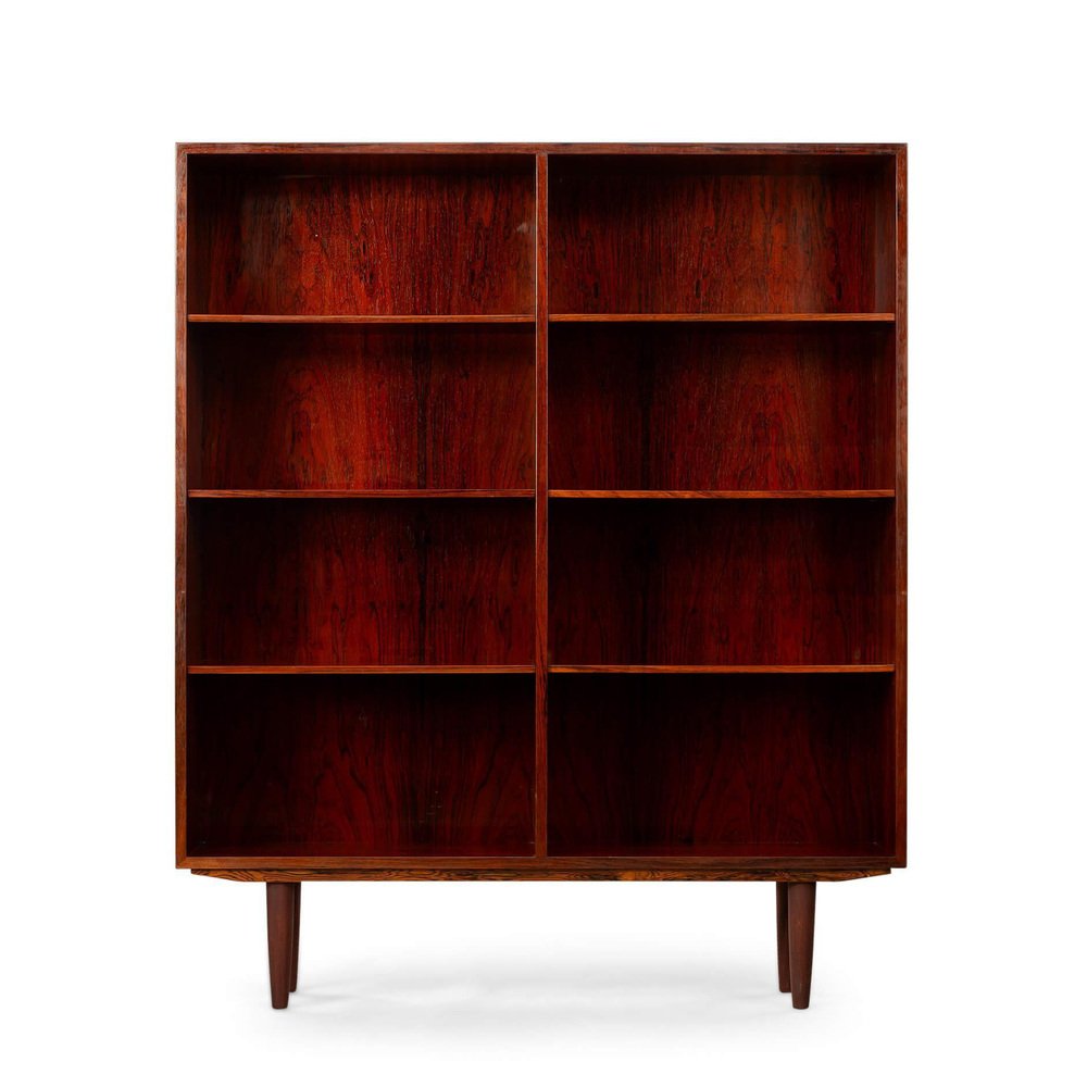 Danish Rosewood Bookcase Model 6 attributed to Gunni Omann for Omann ...
