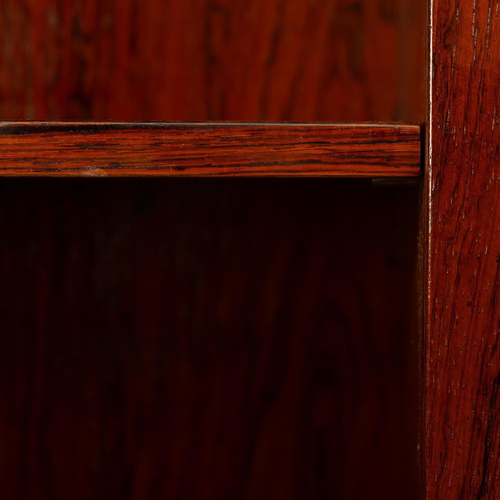 Danish Rosewood Bookcase Model 6 attributed to Gunni Omann for Omann ...