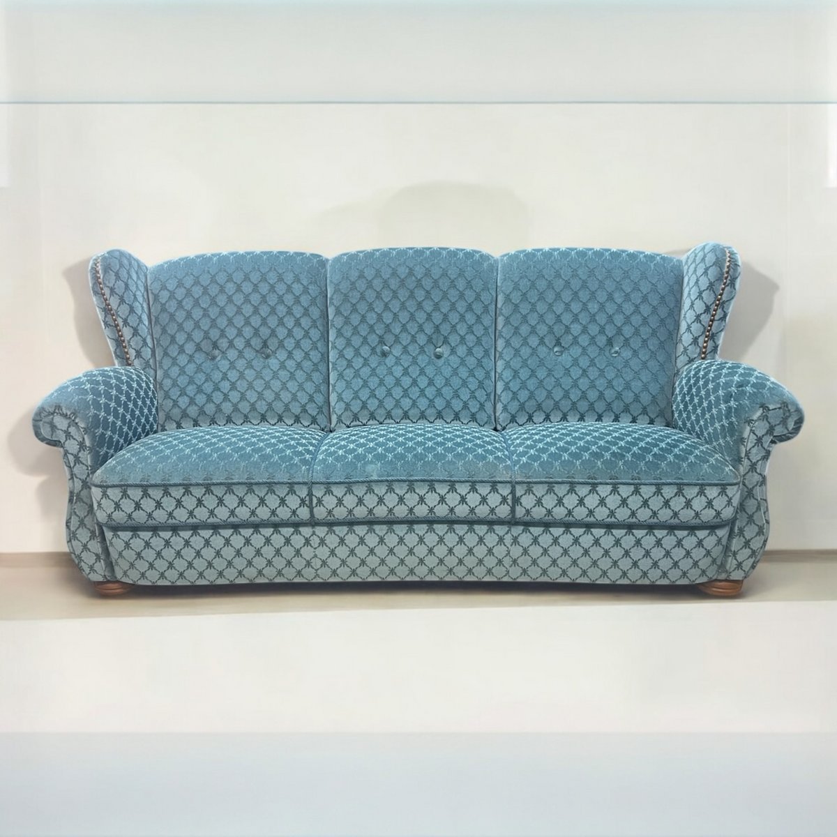 Vintage Wingback Sofa from Schlingmann Wertmöbel, 1960s for sale at Pamono