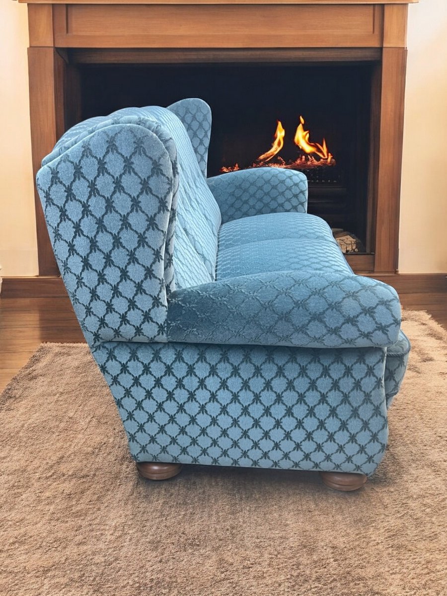 Vintage Wingback Sofa from Schlingmann Wertmöbel, 1960s for sale at Pamono