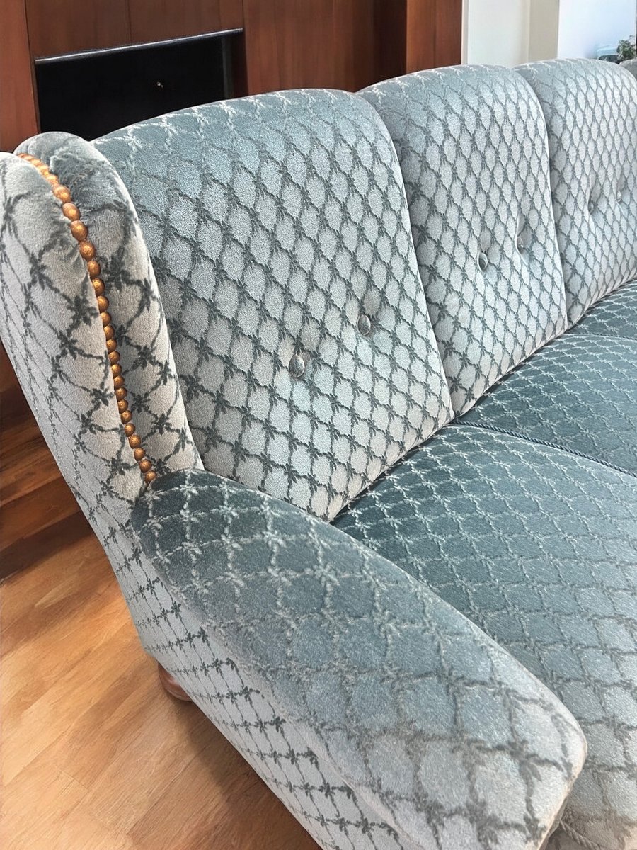 Vintage Wingback Sofa from Schlingmann Wertmöbel, 1960s for sale at Pamono