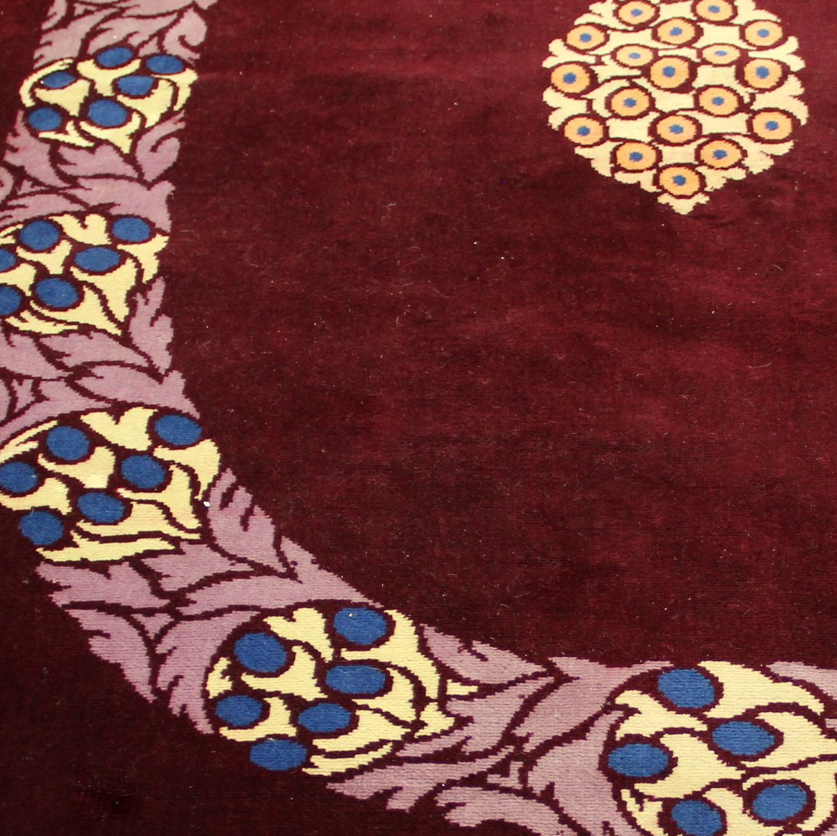 Art Deco Wool Rug, 1930s for sale at Pamono