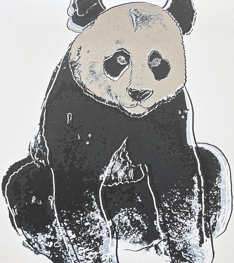After Andy Warhol, Giant Panda, 1980s, Print for sale at Pamono