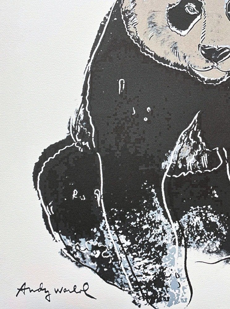 After Andy Warhol, Giant Panda, 1980s, Print for sale at Pamono