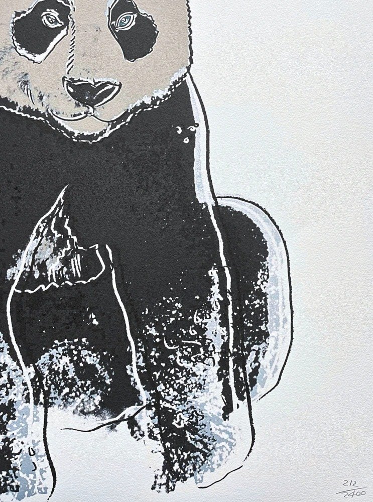 After Andy Warhol, Giant Panda, 1980s, Print for sale at Pamono