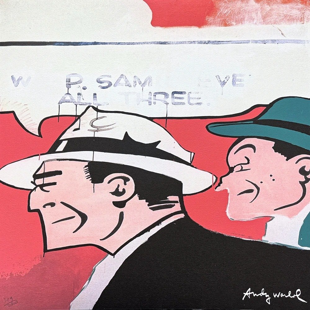 After Andy Warhol, Dick Tracy, 1980s, Print for sale at Pamono