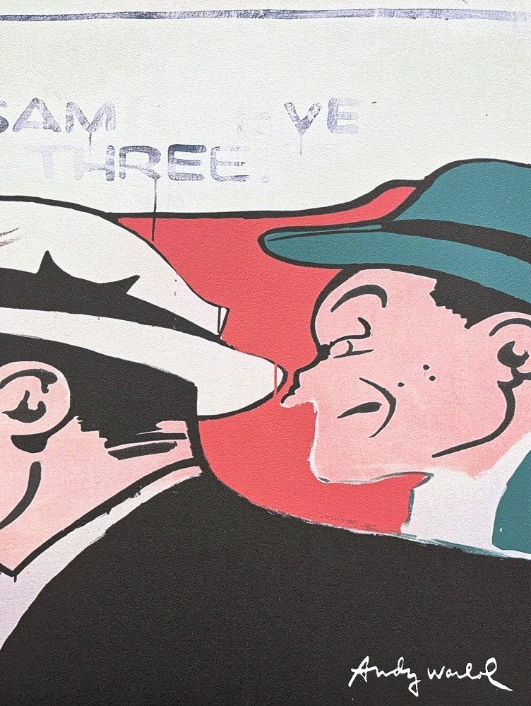 After Andy Warhol, Dick Tracy, 1980s, Print for sale at Pamono