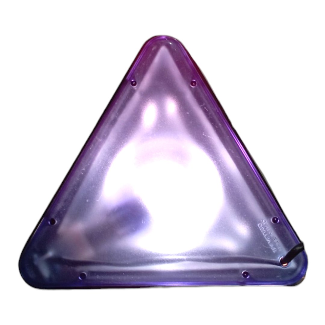 Vintage Italian Triangular Lamp, 1990s for sale at Pamono