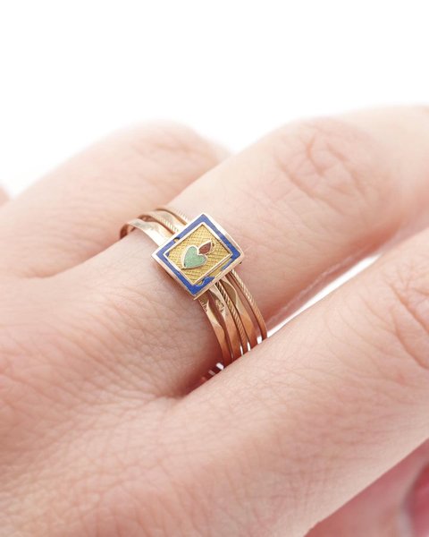 Multi-Ring Sentimental Ring for sale at Pamono