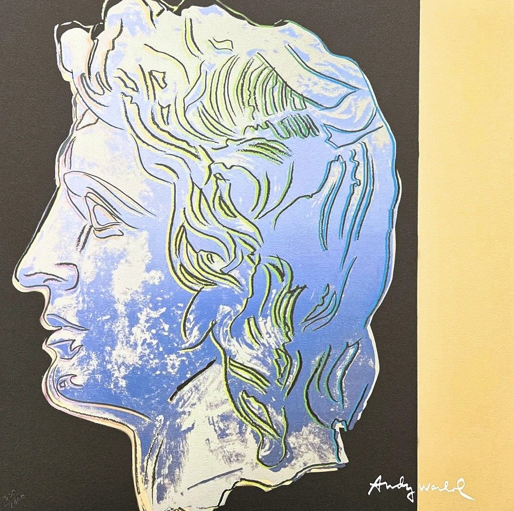After Andy Warhol, Alexander the Great Blue, 1980s, Print for sale at ...