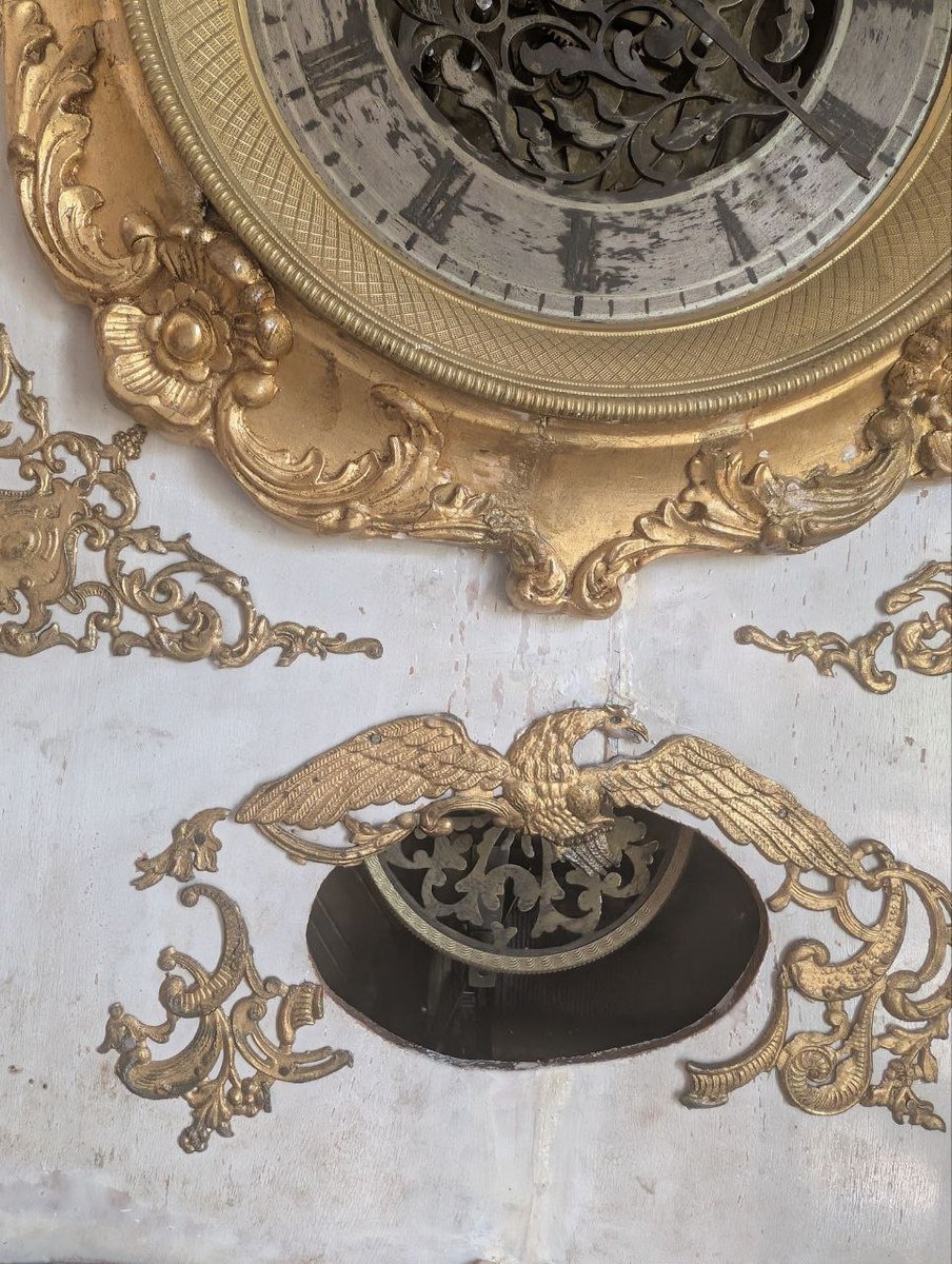 Parisian Clock, 17th Century for sale at Pamono