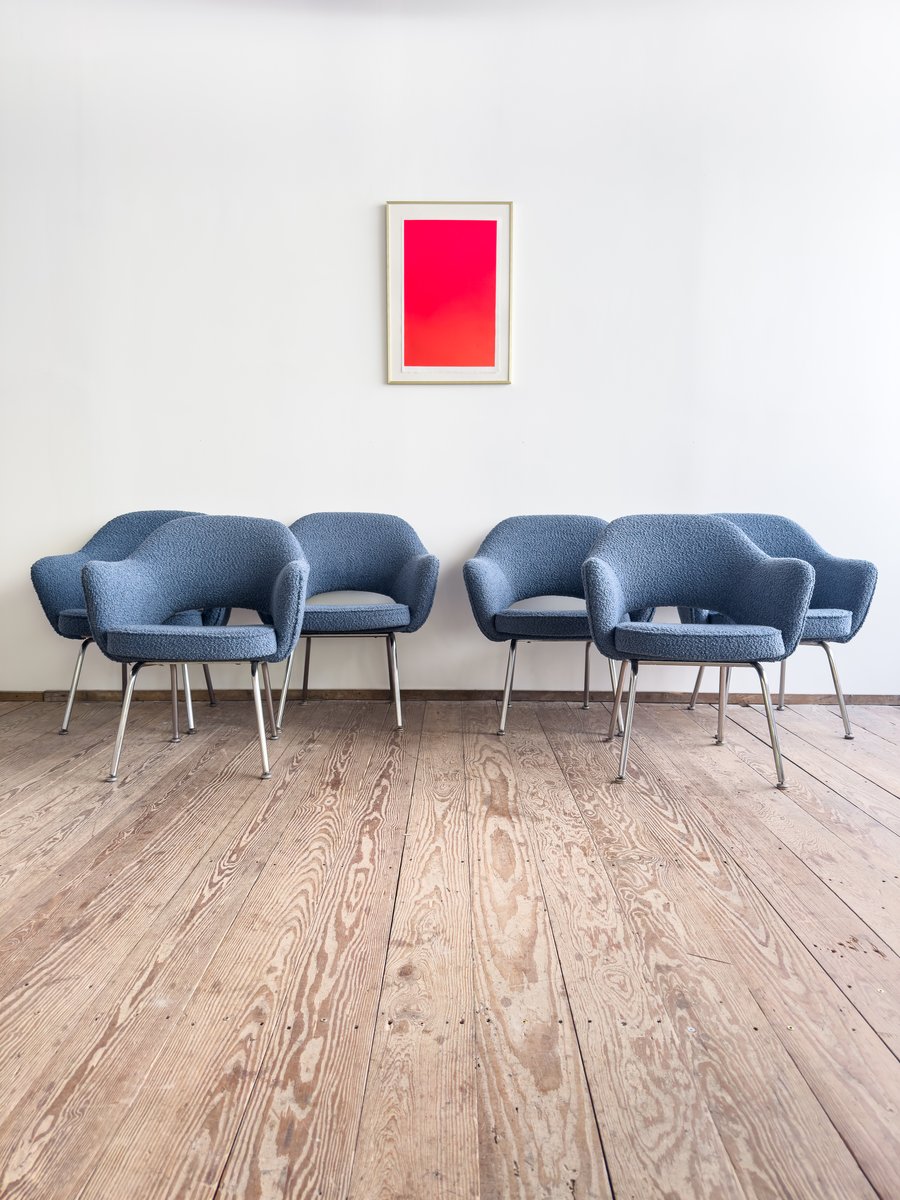 Executive Armchairs by Eero Saarinen for Knoll International, Germany ...