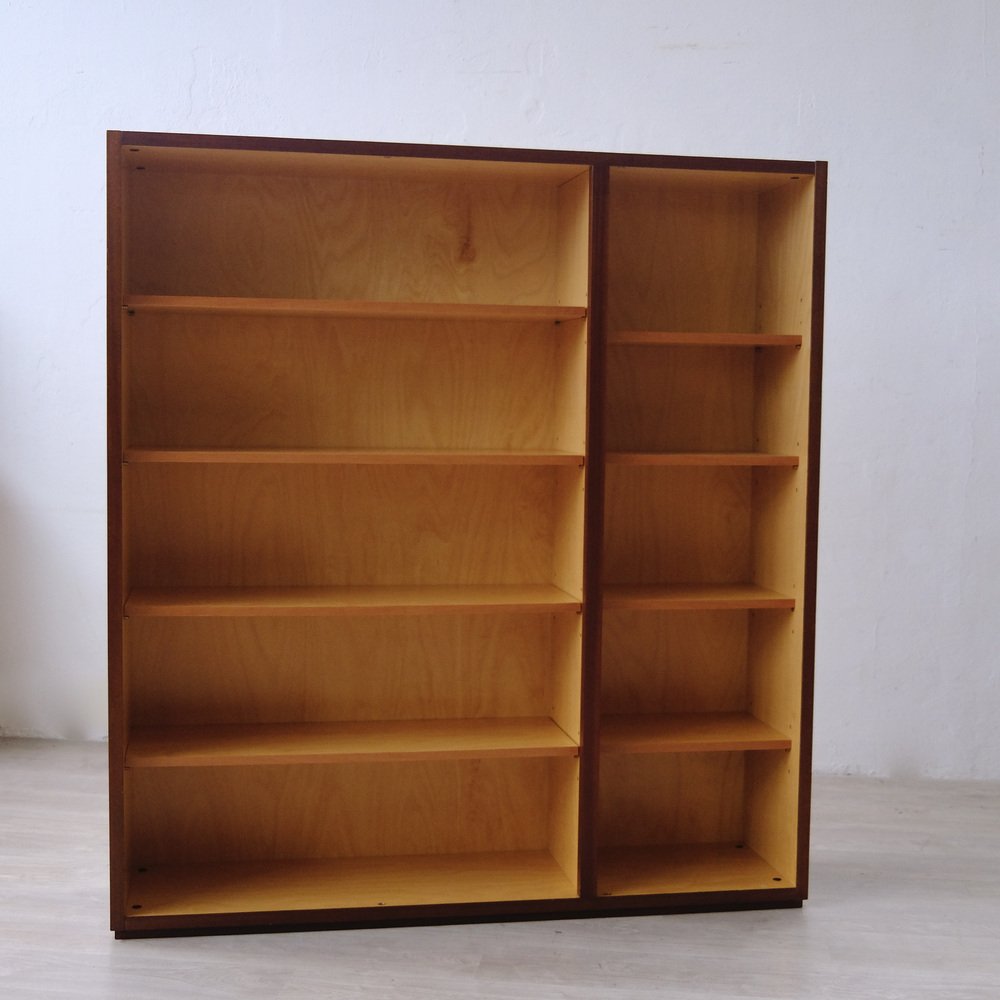 Vintage Italian Bookcase with Adjustable Shelves, 1950s for sale at Pamono