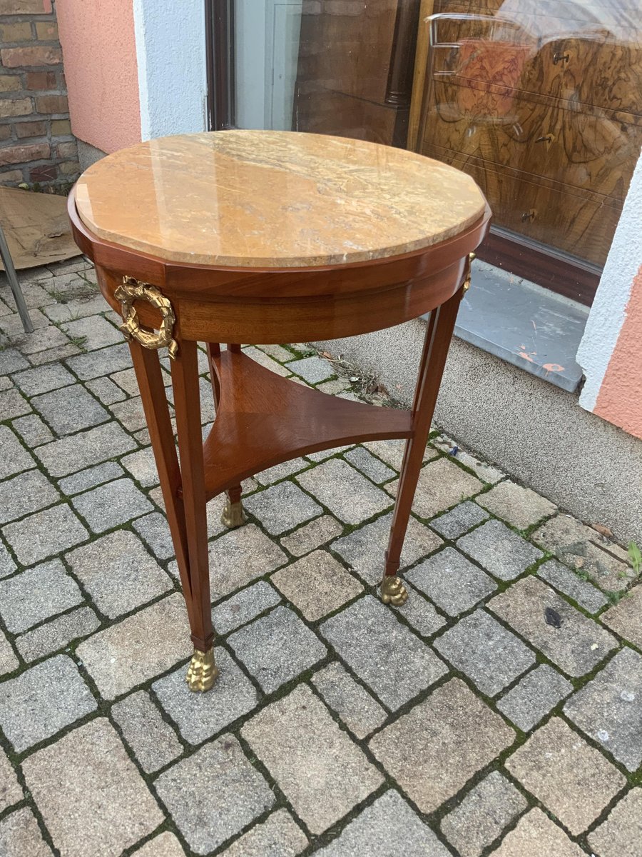 Empire Side Table, Late 19th Century for sale at Pamono
