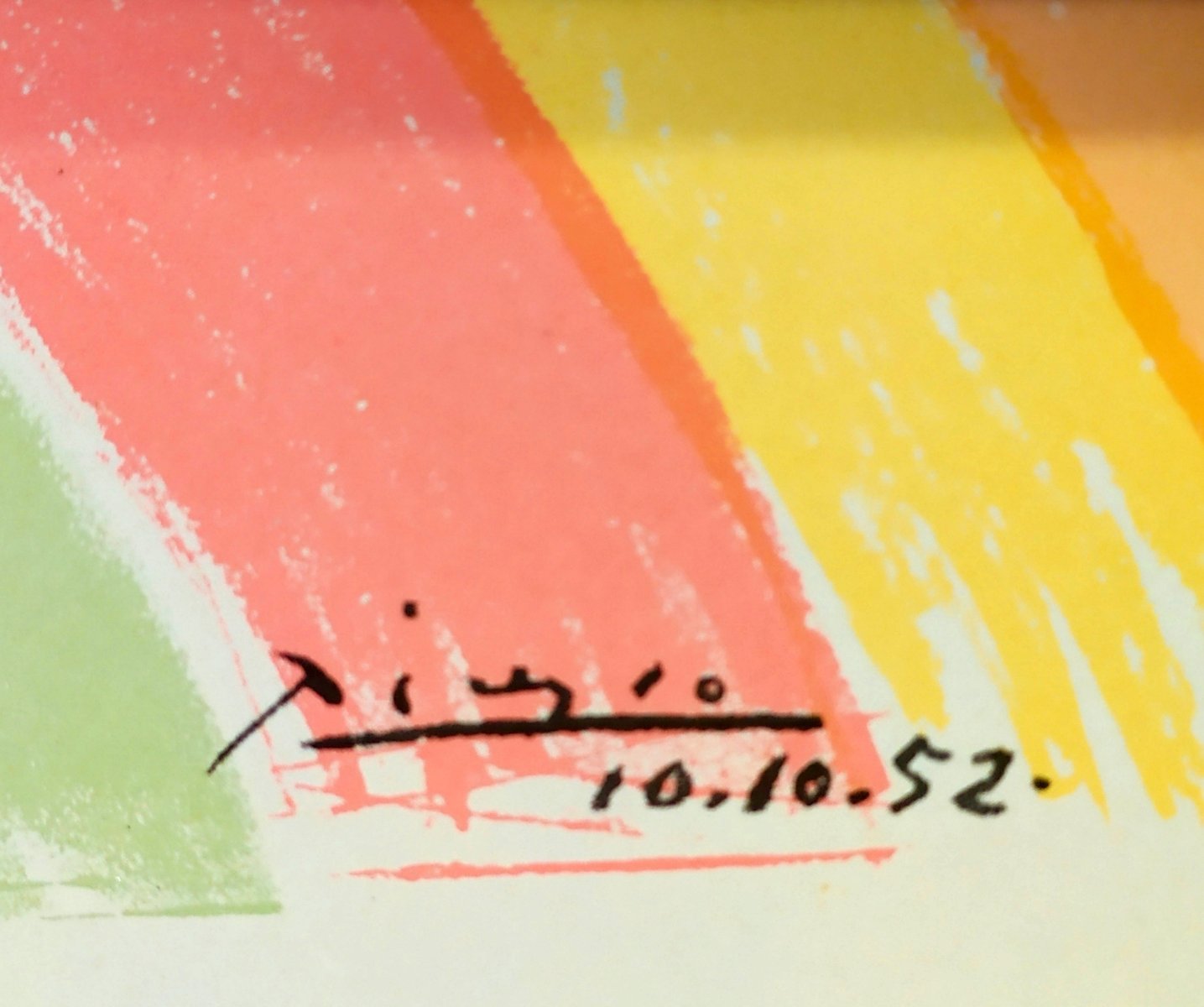 Pablo Picasso, Friedenstaube, Lithographie, 1952 bei Pamono kaufen