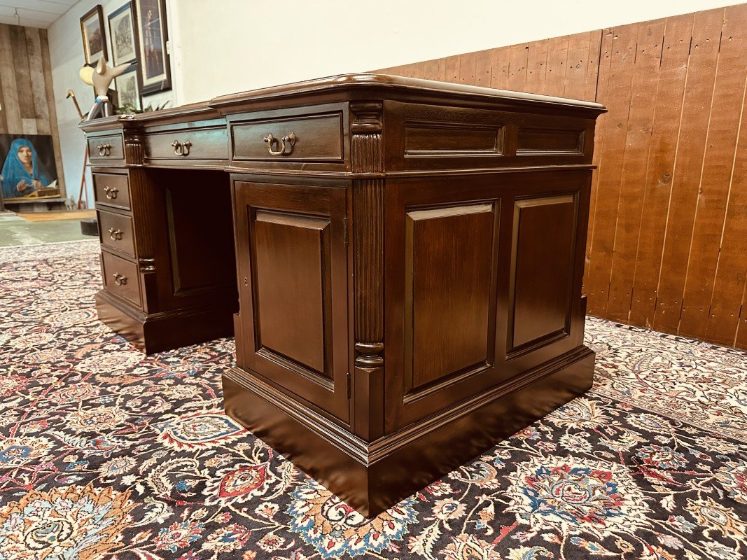 English Desk with Backboard for sale at Pamono