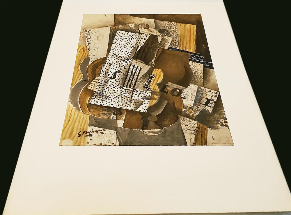Georges Braque, Violin Melody, Lithograph on Arches Paper, 1962 for ...