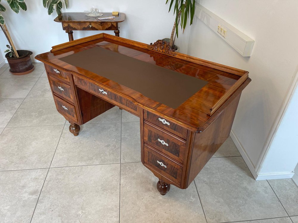 Wilhelminian Style Desk Secretary Writing Furniture Walnut G1677 for ...