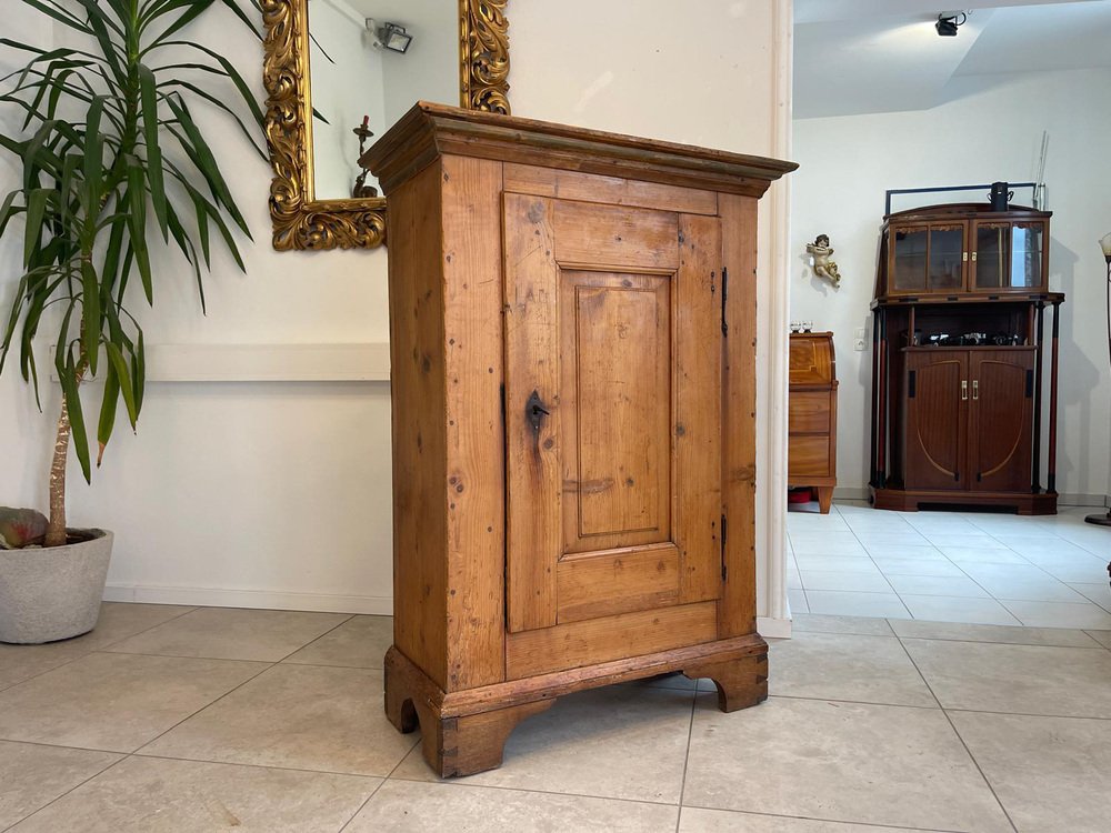 Antique Rustic Bread Cabinet for sale at Pamono