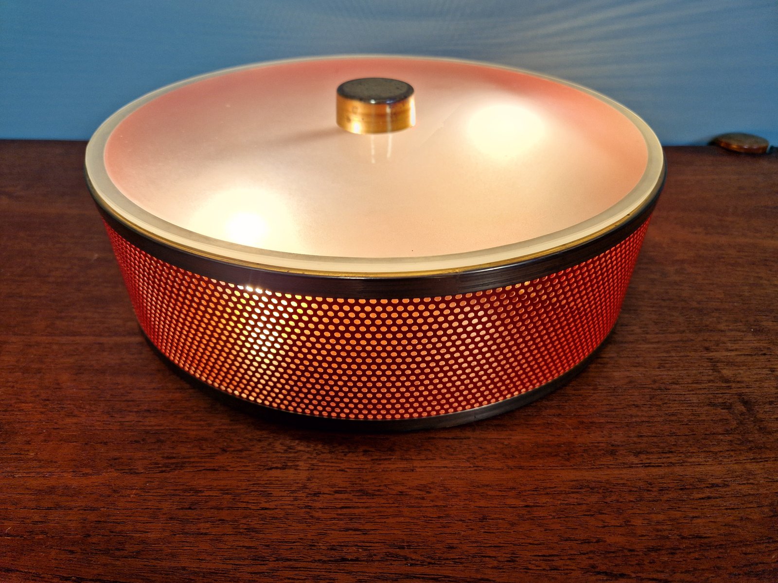 Hublot Ceiling Light from Lunel, 1950s for sale at Pamono