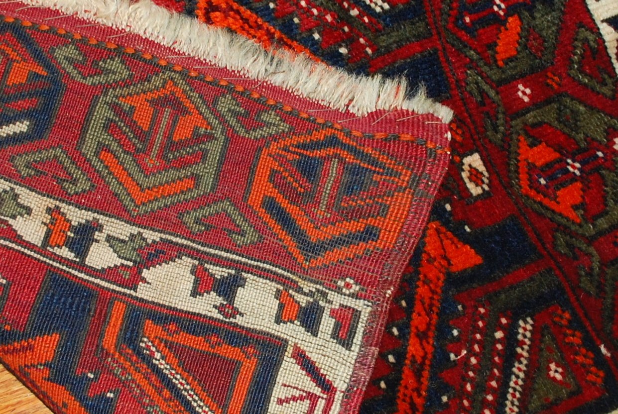 Antique Handmade Turkish Yastik Rug, 1890s for sale at Pamono