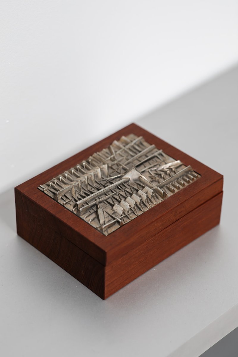 Box by Arnaldo Pomodoro for Edizioni Ars D, 1980s for sale at Pamono