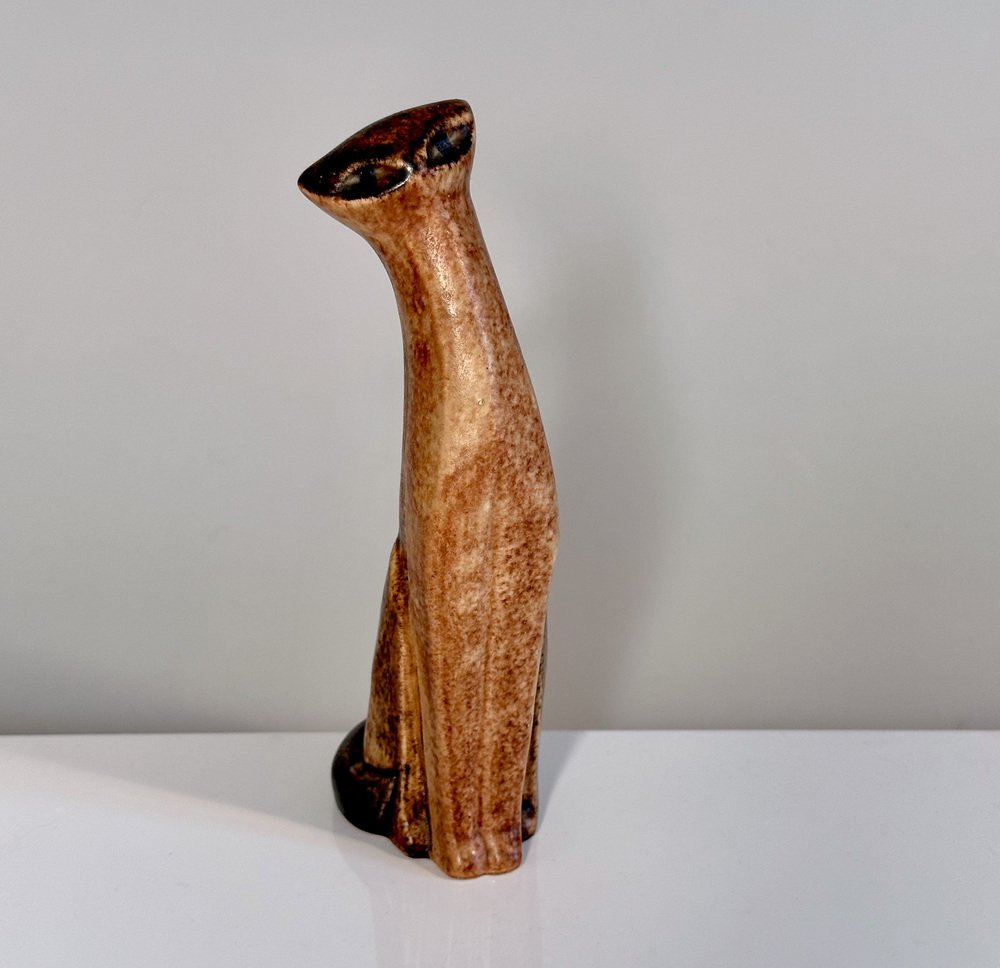 Ceramic Art Cat Figurine by Marianne Starck for Michael Andersen ...