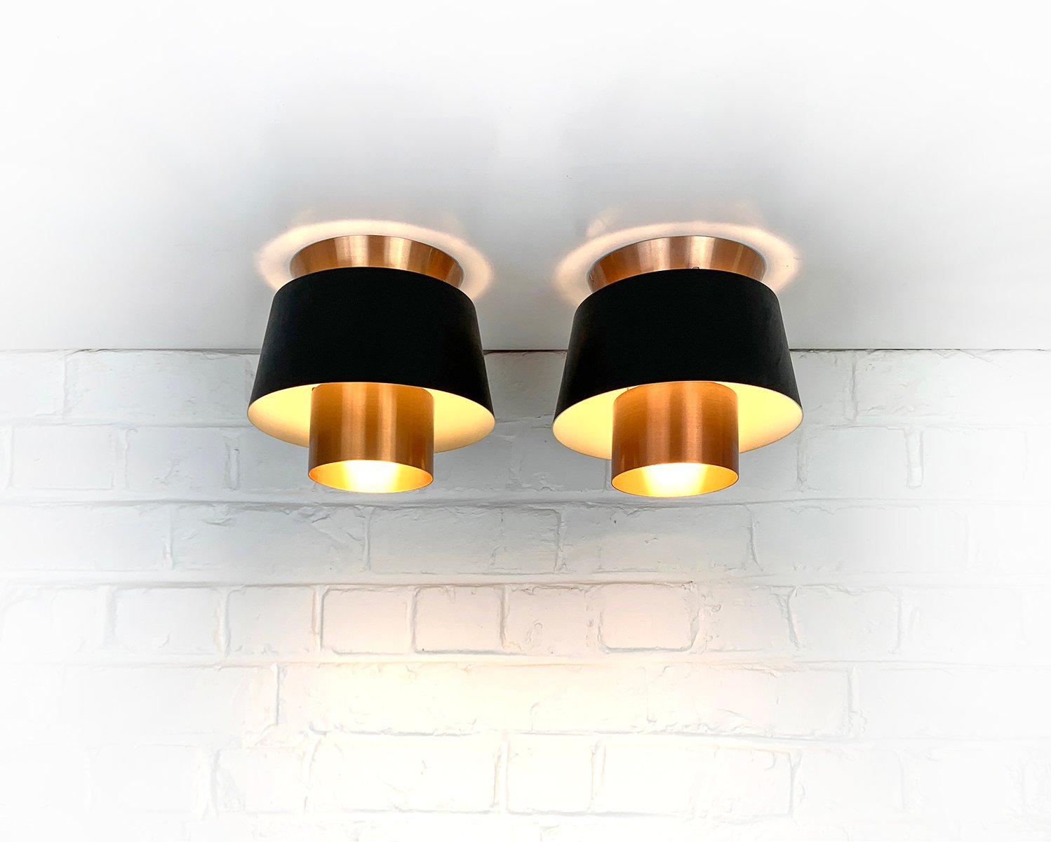 Tivoli Ceiling Lights by Jørn Utzon for Nordisk Solar, Denmark, 1960s ...