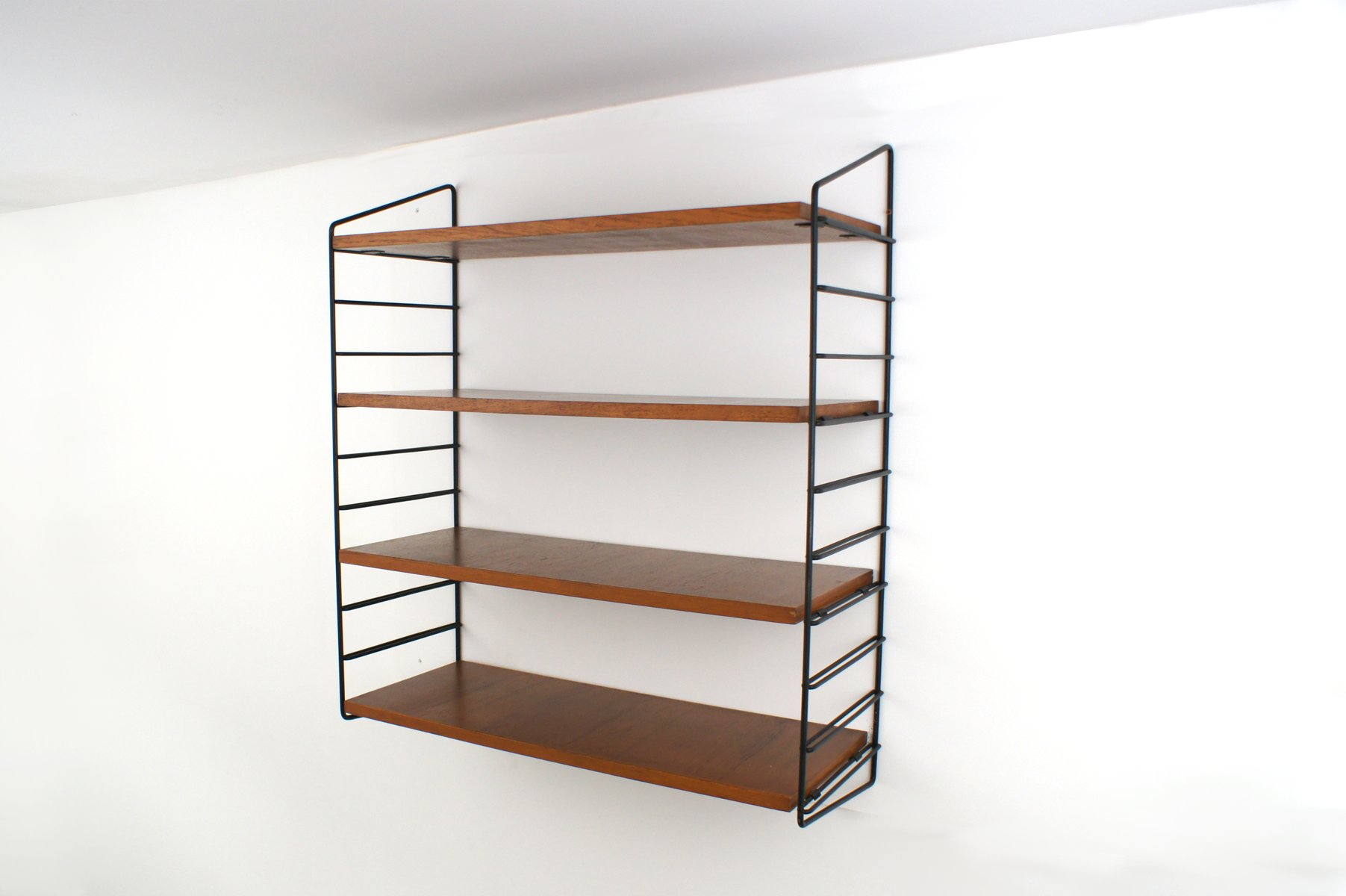 Vintage Italian Wall Shelf System, 1960s for sale at Pamono