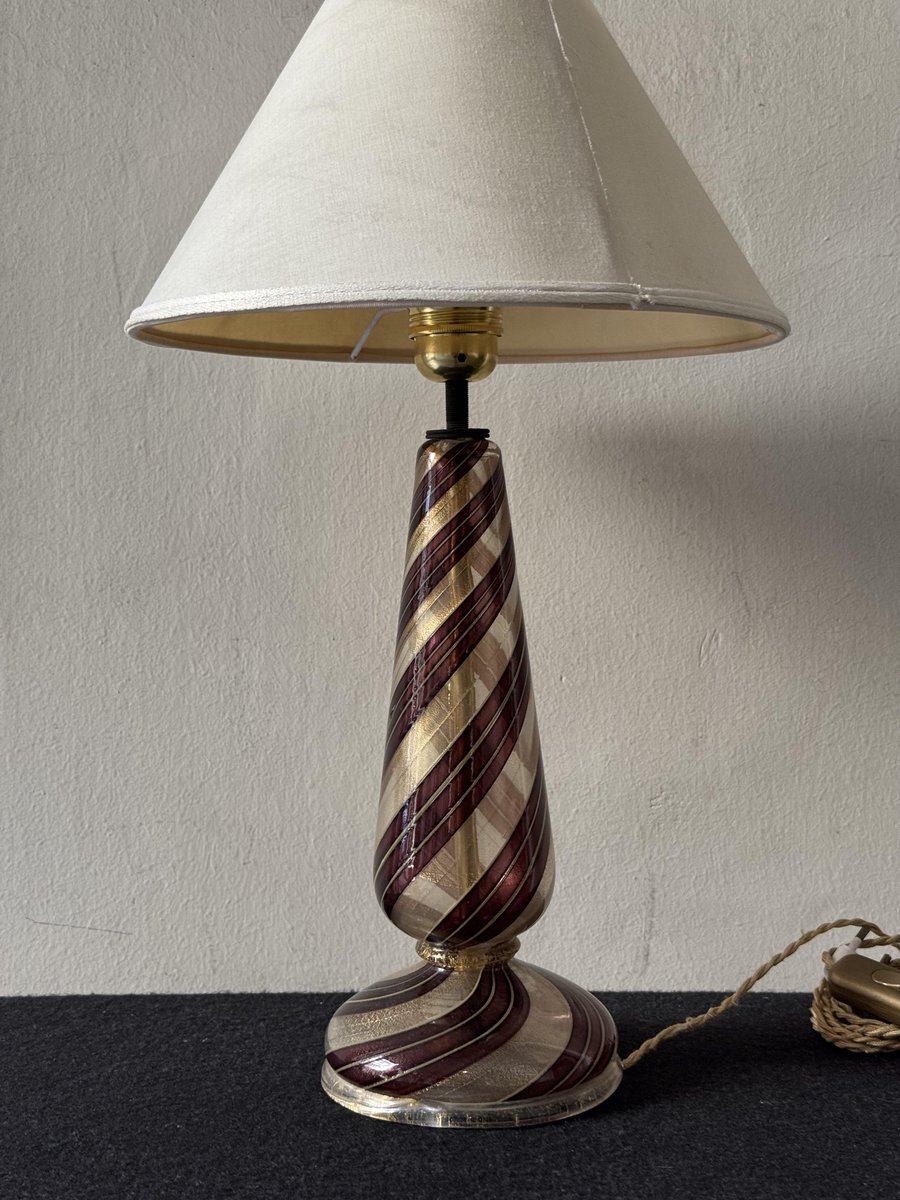 Table Lamp by Ercole Barovier, Italy, 1954 for sale at Pamono