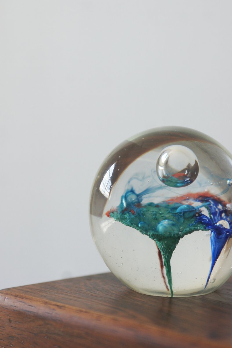 Vintage Italian Paperweight Ball, 1970 for sale at Pamono