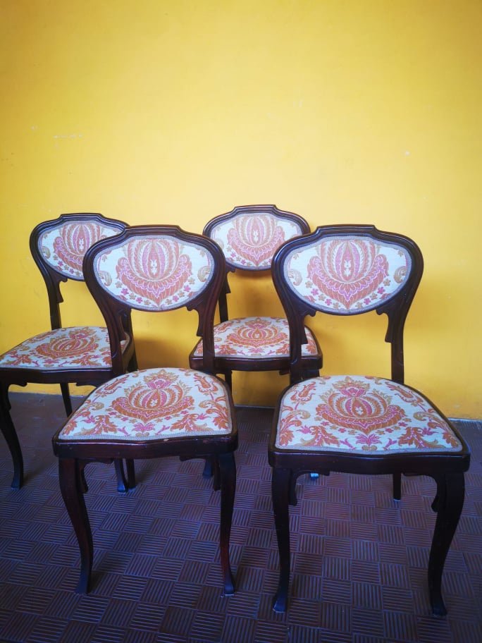 Antique Chairs from Jacob & Josef Kohn, 1890s, Set of 4 for sale at Pamono