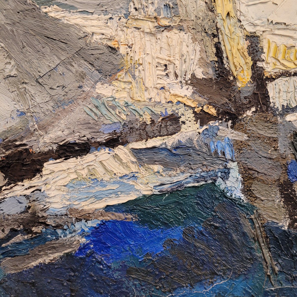 Hugo Cleis, The Battle of Salamine, 1950s, Oil on Canvas for sale at Pamono