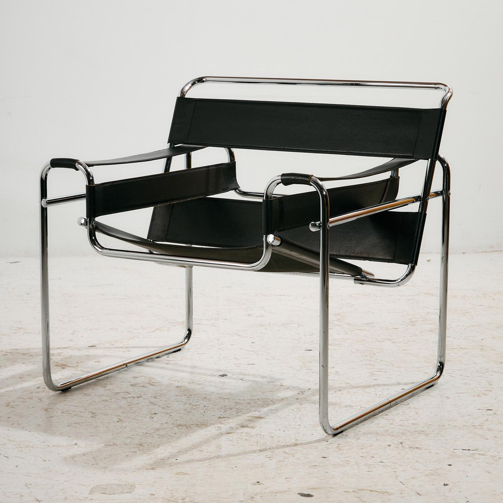 Bauhaus Tubular Chair, 1980s for sale at Pamono